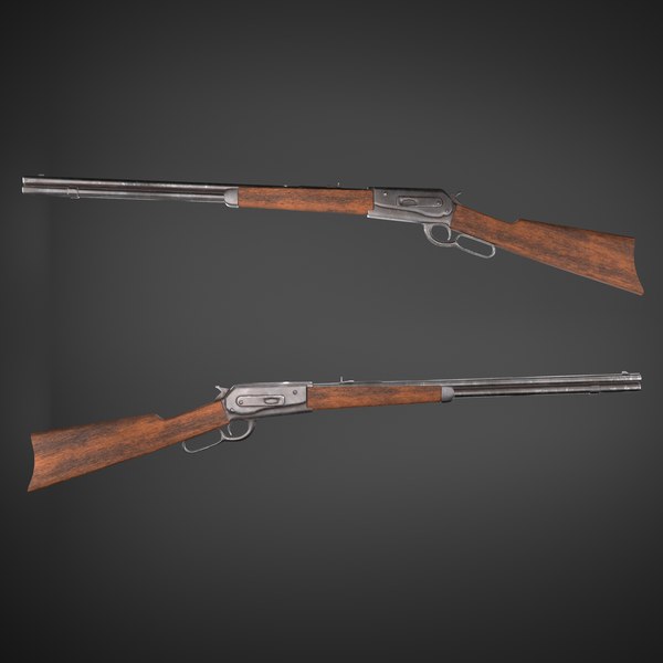 3D Model of Winchester Rifle 3D model - TurboSquid 1838768