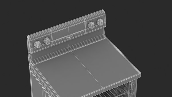 3D model range stainless convection - TurboSquid 1461378