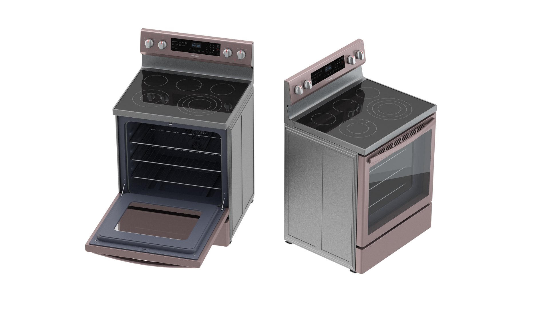 3D Model Range Stainless Convection - TurboSquid 1461378