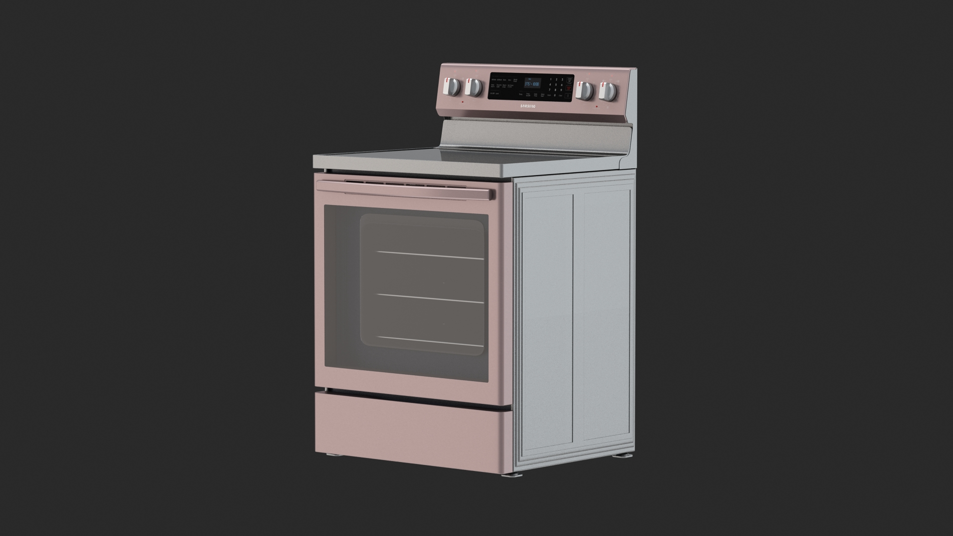 3D Model Range Stainless Convection - TurboSquid 1461378