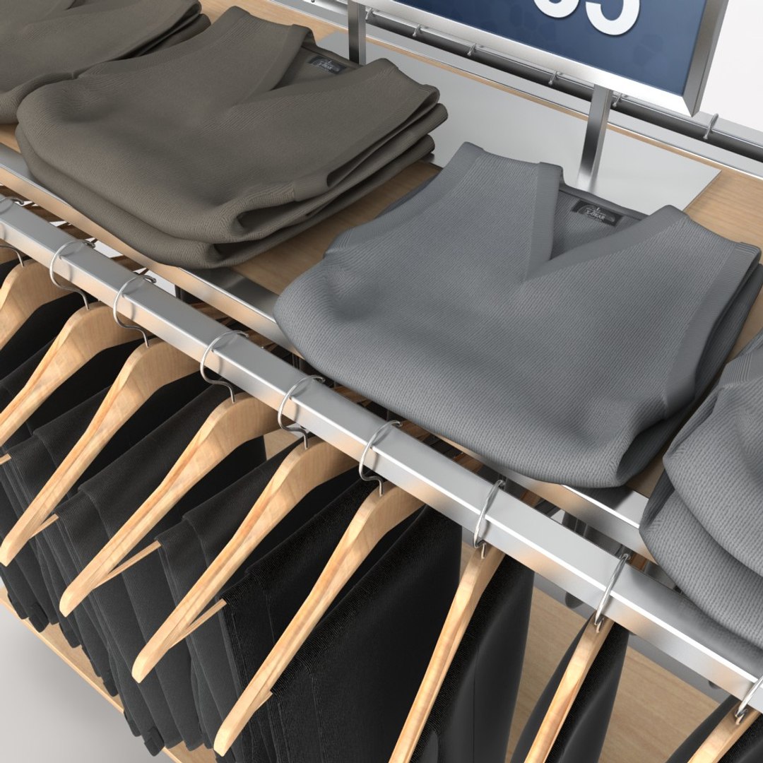 Dress Pants Rack 3d 3ds