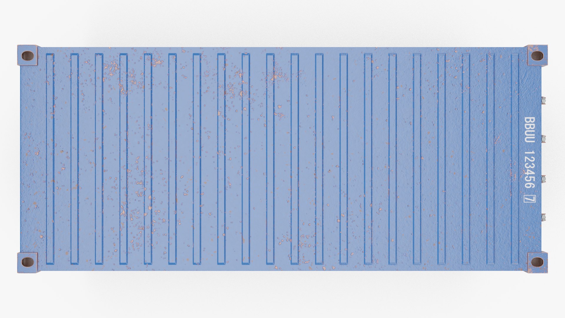 3D Rusted Shipping Container Model - TurboSquid 1738365