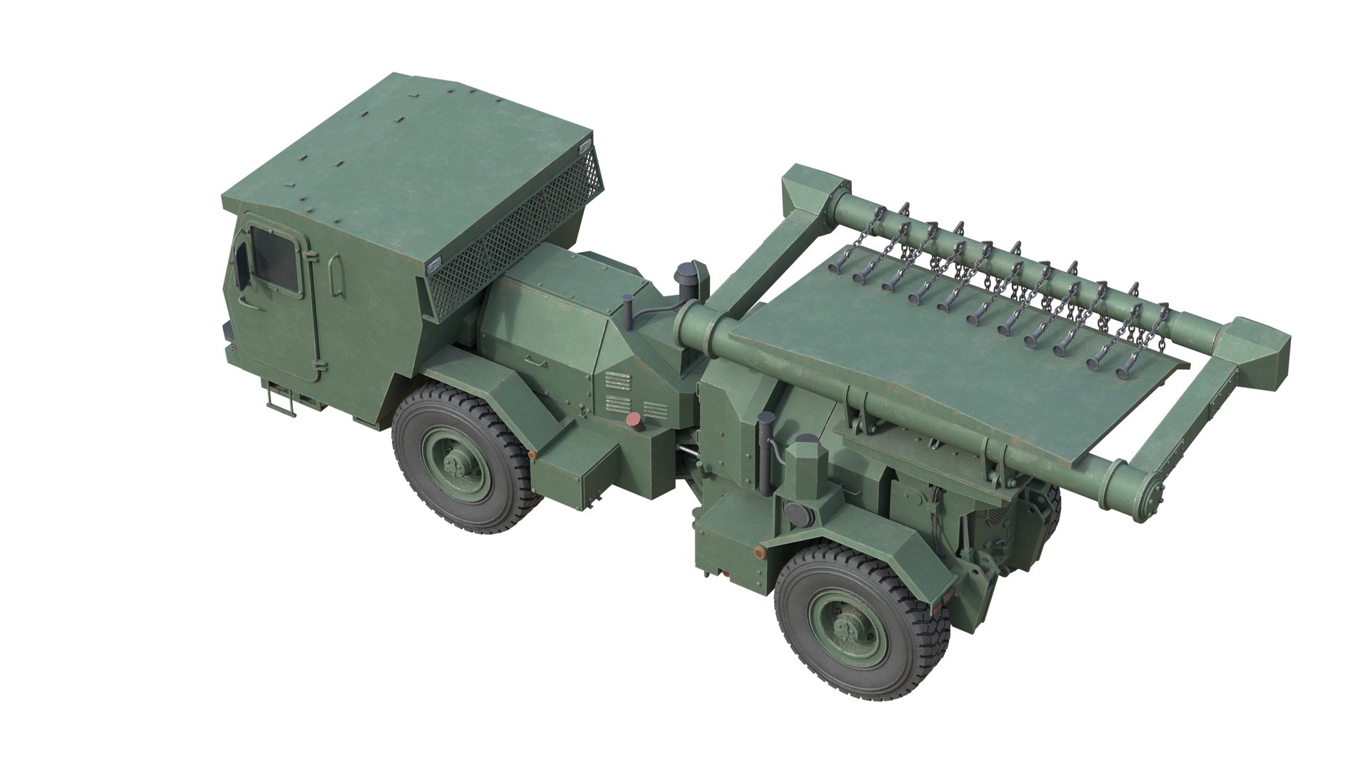 3D Hydrema 910 Mine Clearing Vehicle Model - TurboSquid 2386832
