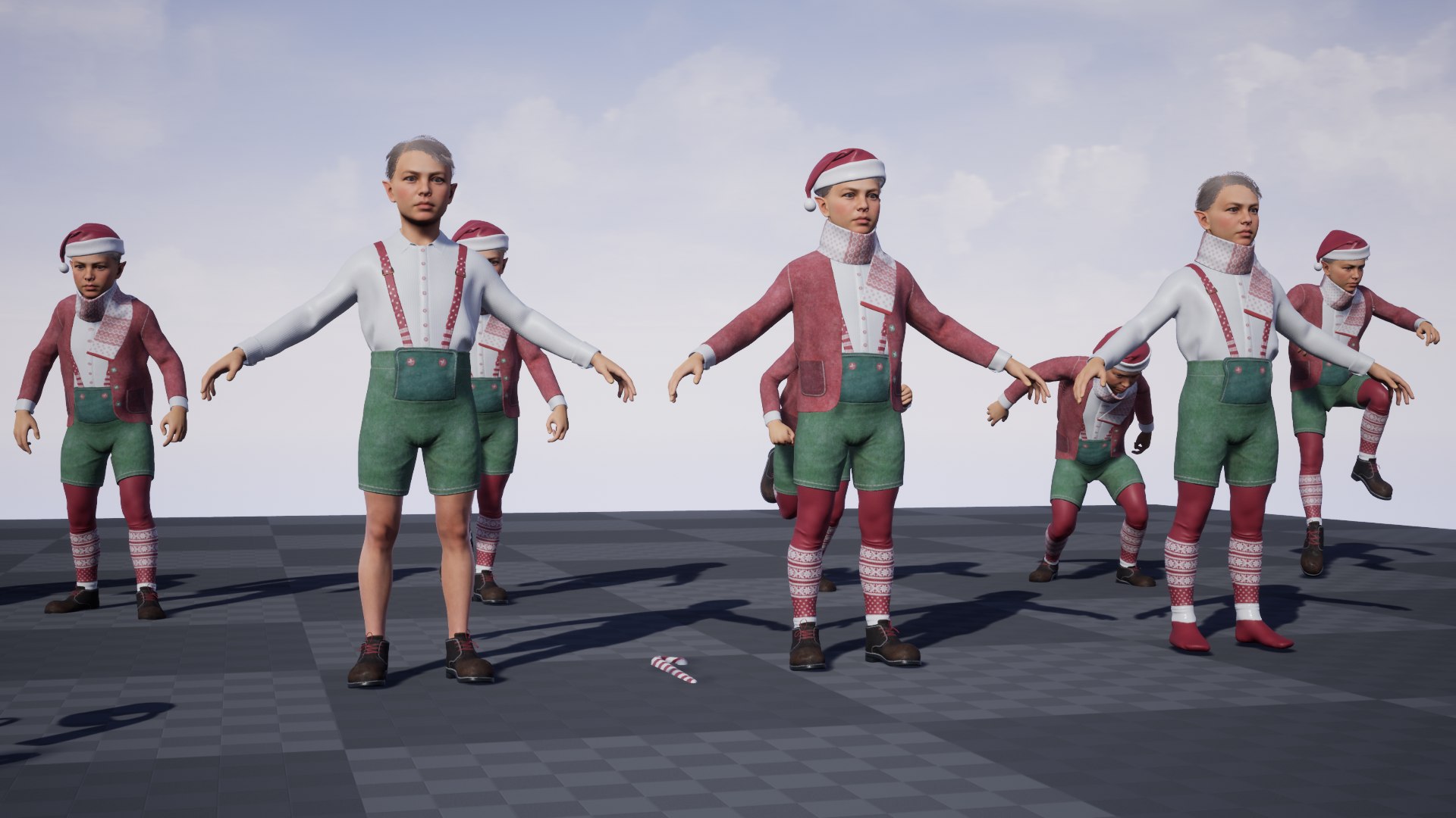 3D Christmas Elf - TurboSquid 2152435