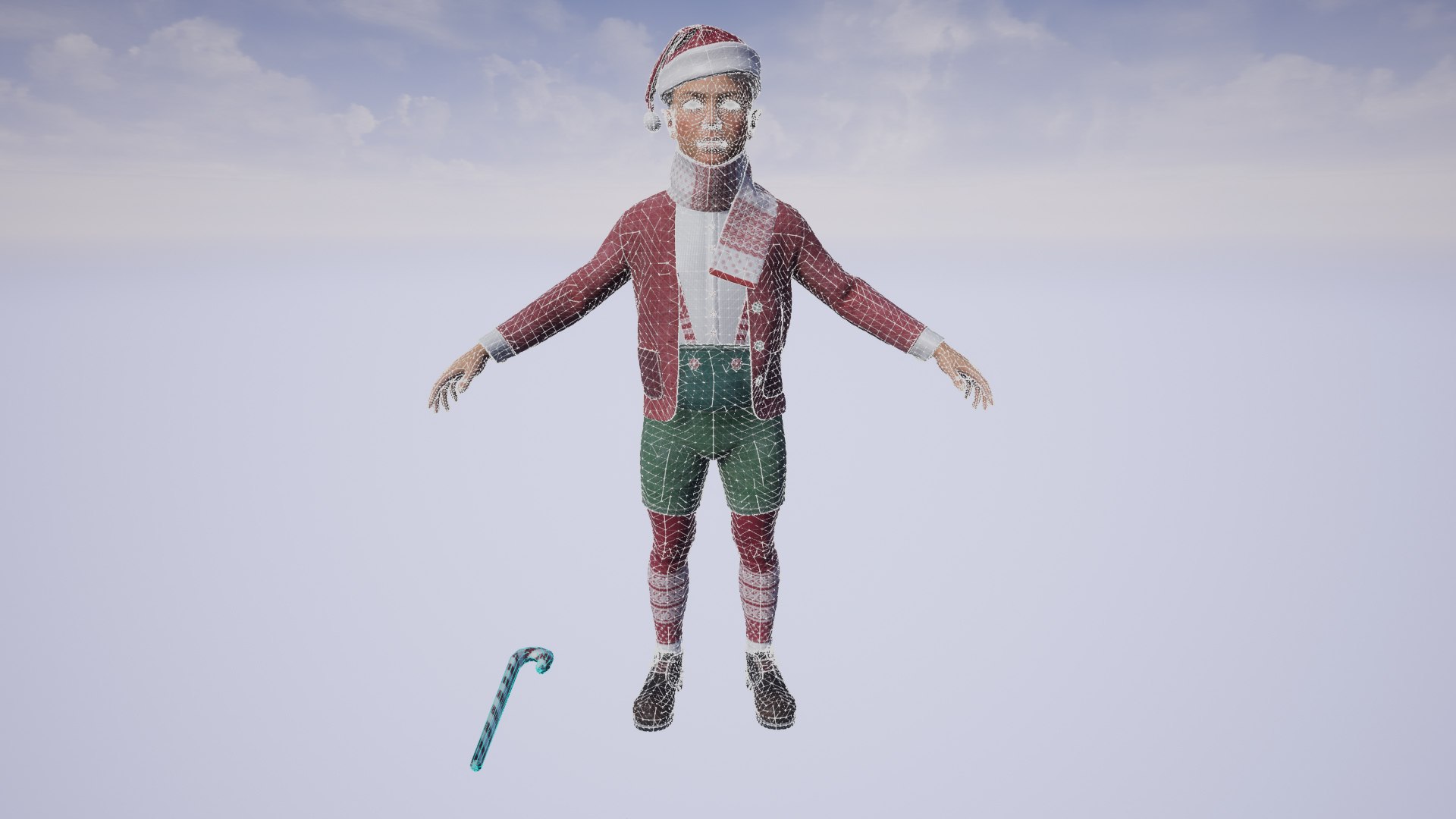 3D Christmas Elf - TurboSquid 2152435