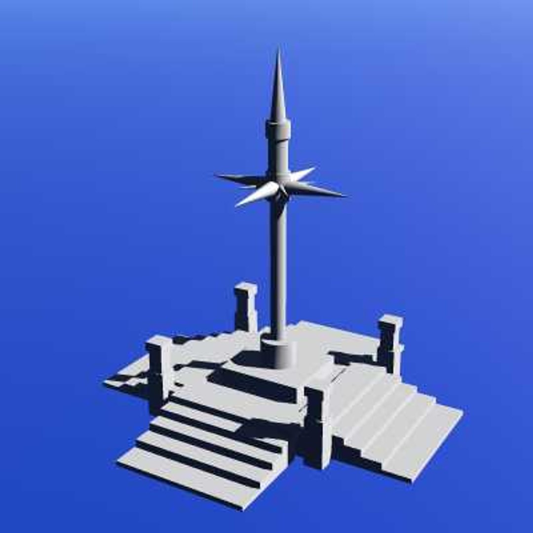 3ds max shrine building fantasy