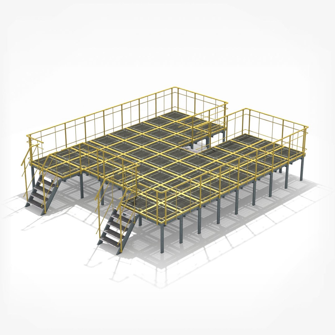 Industrial Platform Construction And Kit PBR 3D Model - TurboSquid 2377214