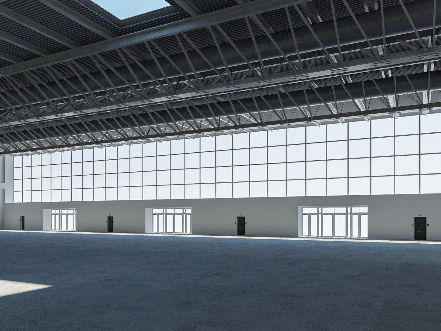 Exhibition Hall Warehouse 26 3D Model - TurboSquid 2079502