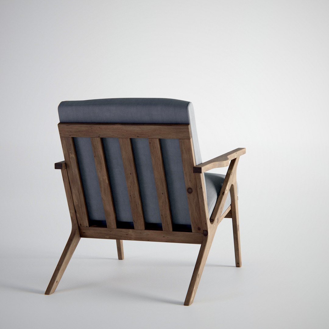 3D Lounge Z Chair Model - TurboSquid 2194964