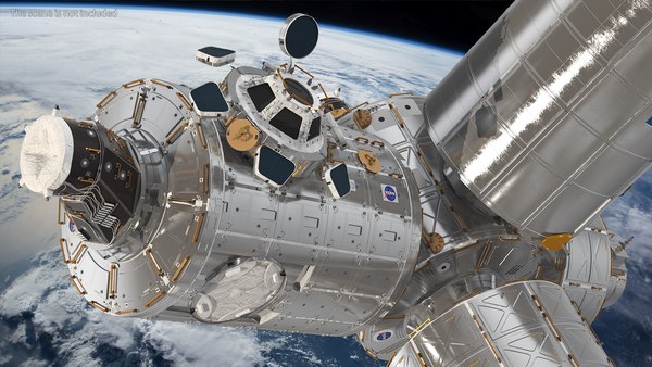 International Space Station Modules model - TurboSquid 1853399