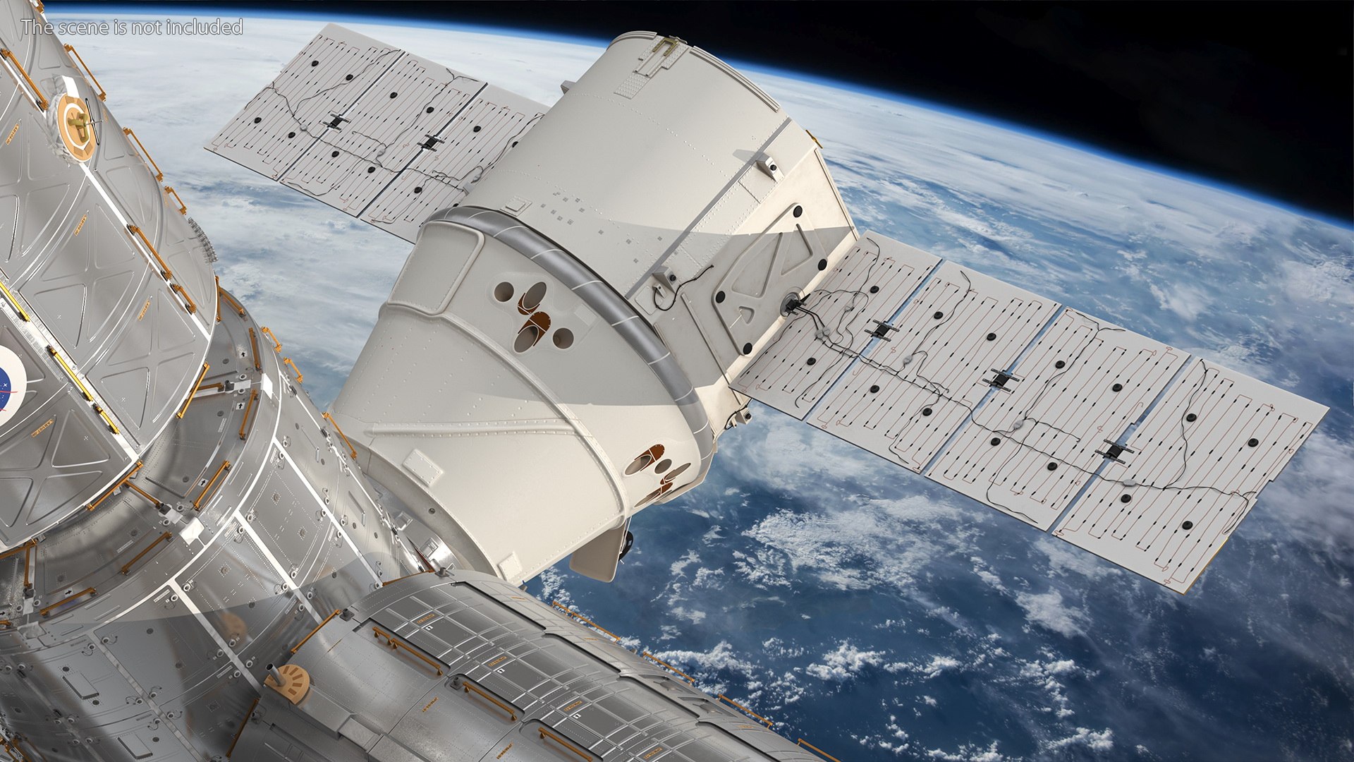 International Space Station Modules model - TurboSquid 1853399