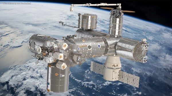 International Space Station Modules model - TurboSquid 1853399