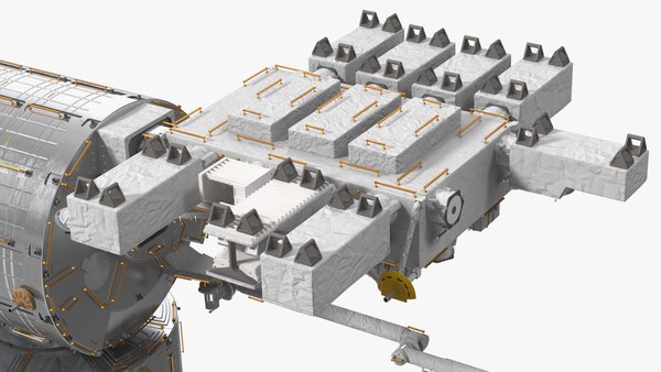 International Space Station Modules model - TurboSquid 1853399