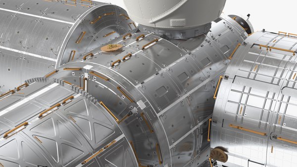 International Space Station Modules model - TurboSquid 1853399