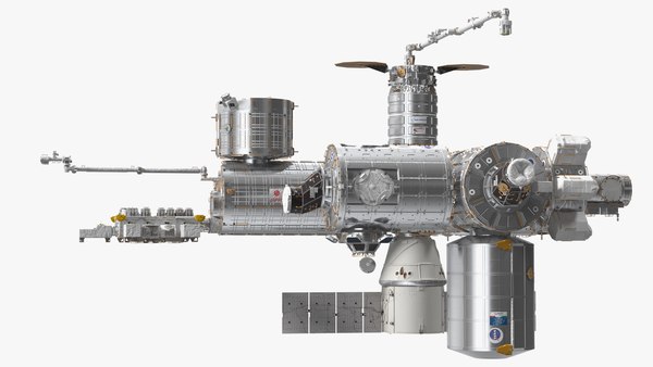 International Space Station Modules model - TurboSquid 1853399
