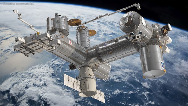 International Space Station Modules model - TurboSquid 1853399