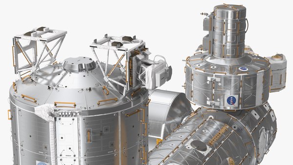 International Space Station Modules model - TurboSquid 1853399