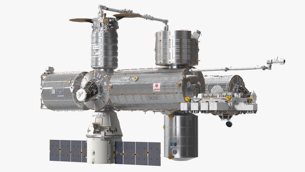 International Space Station Modules model - TurboSquid 1853399