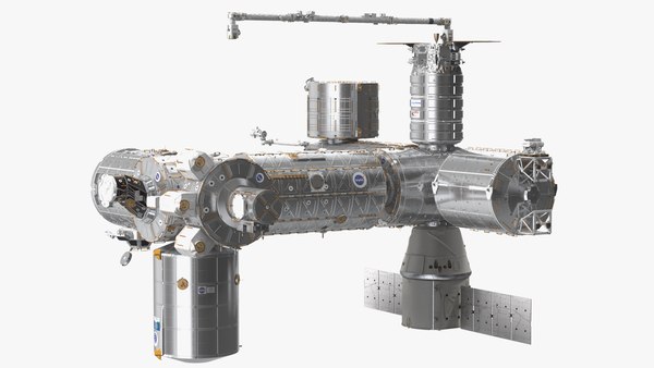International Space Station Modules model - TurboSquid 1853399