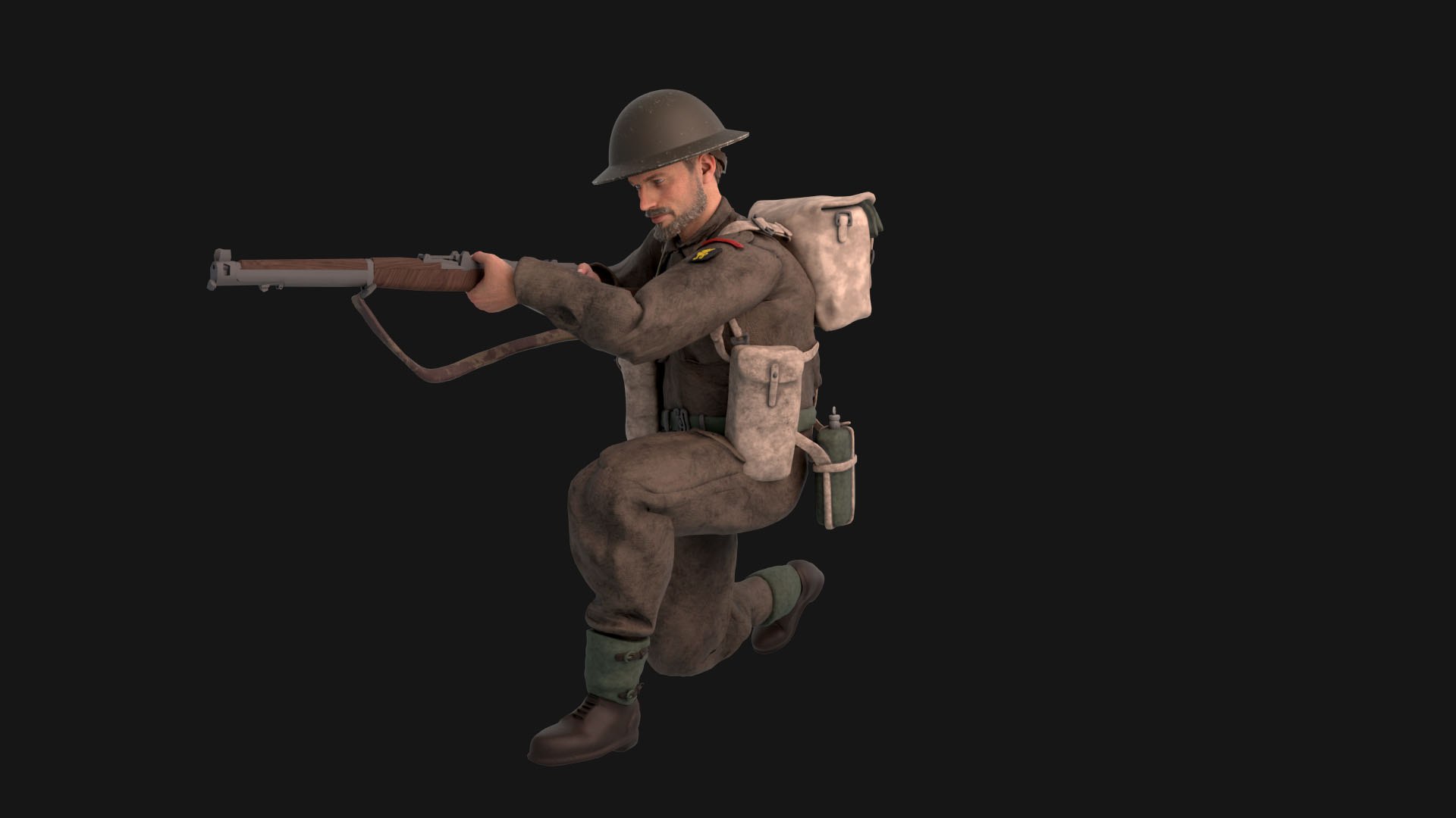 Soldier Model - TurboSquid 2250068