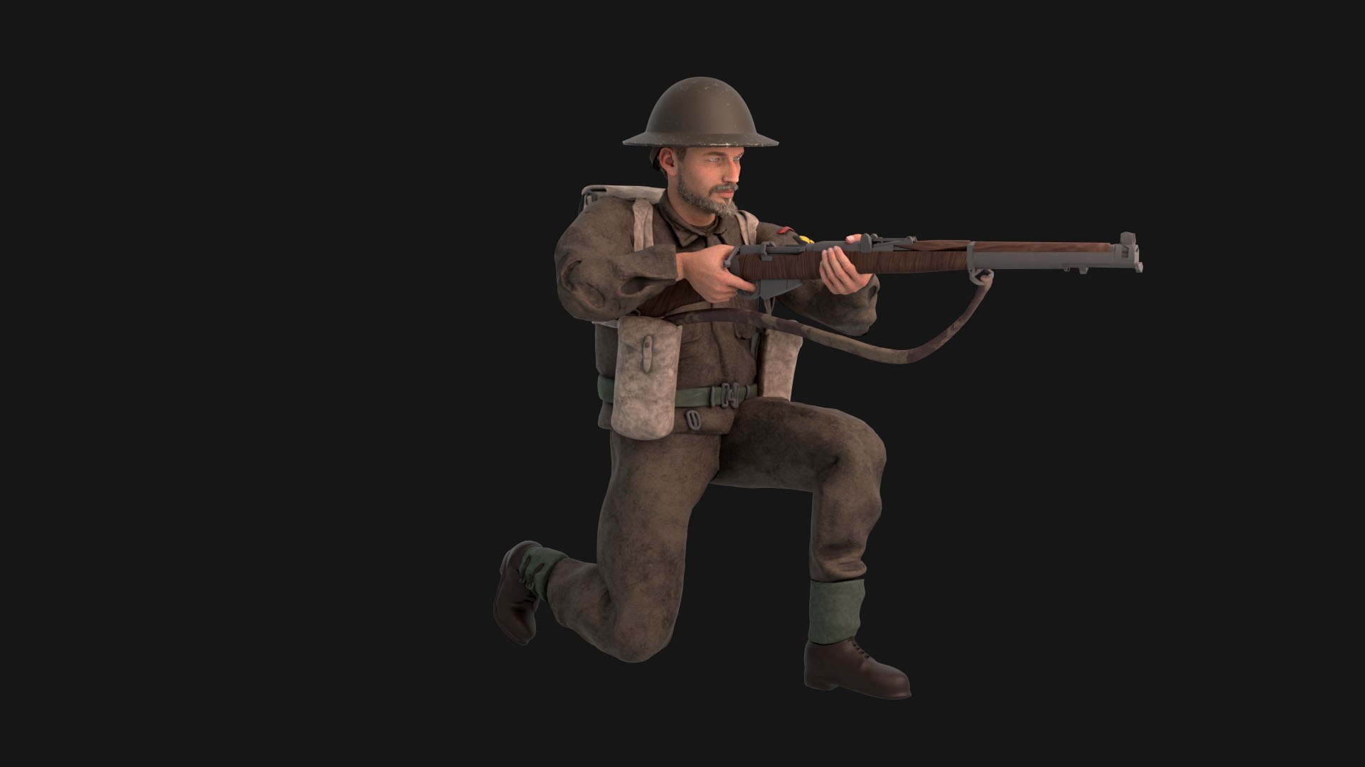 Soldier Model - TurboSquid 2250068