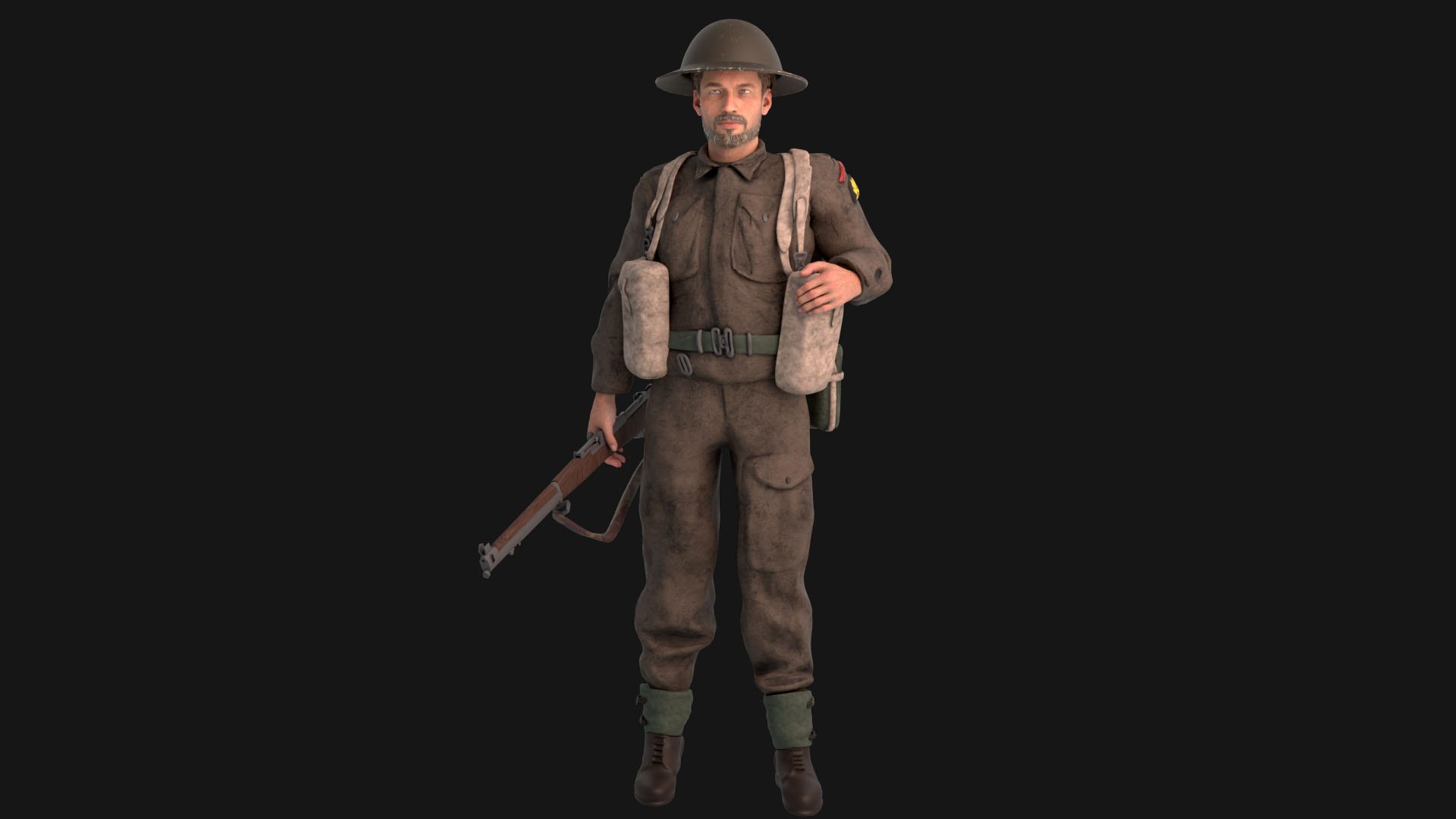 Soldier Model - TurboSquid 2250068
