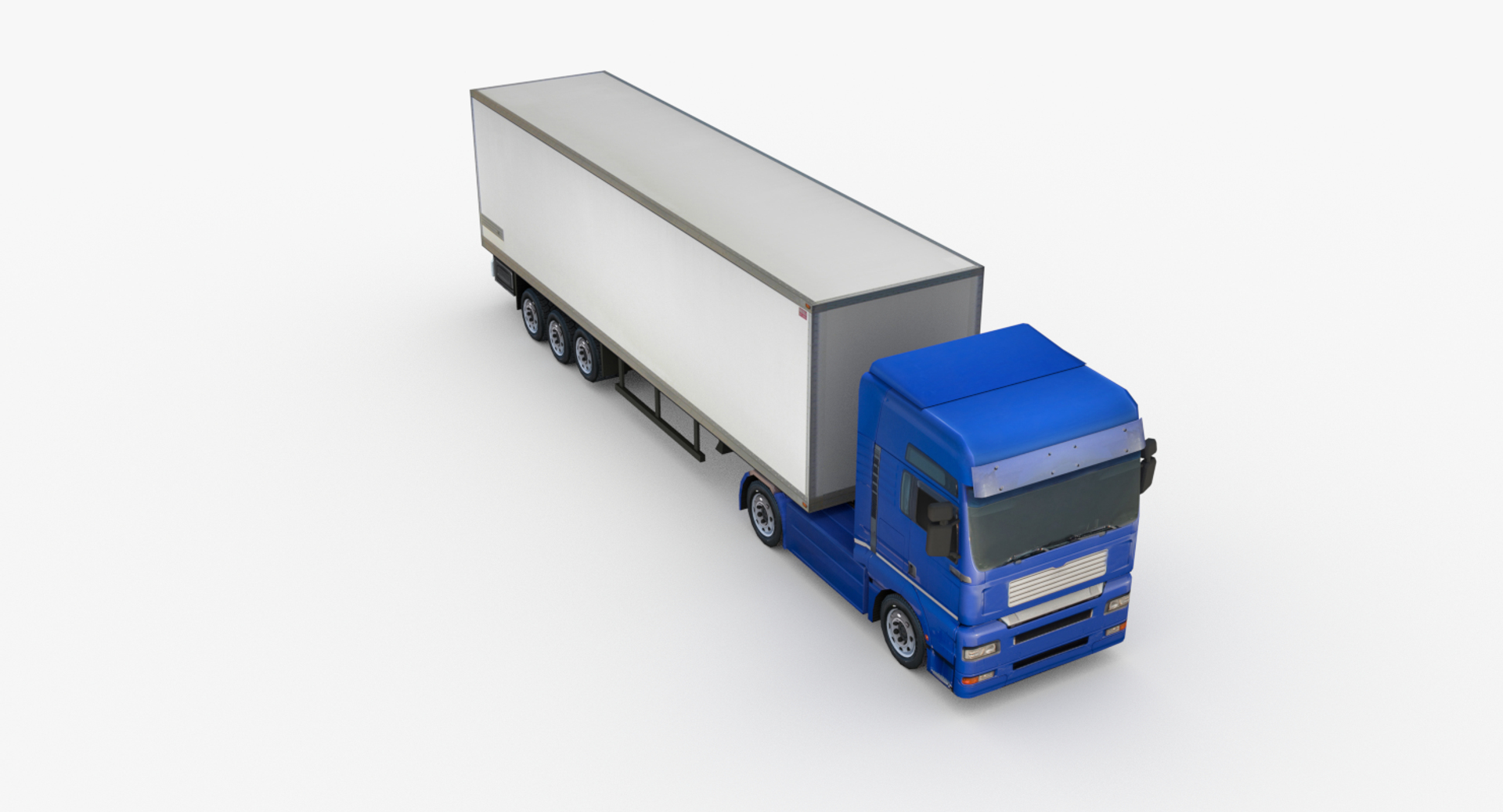 3D Truck Trailer Model - TurboSquid 1336498