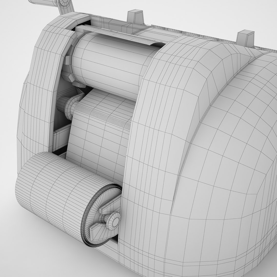 3D Retro Adding Machine Model - TurboSquid 1236832