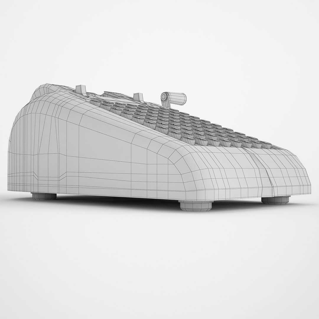 3D Retro Adding Machine Model - TurboSquid 1236832