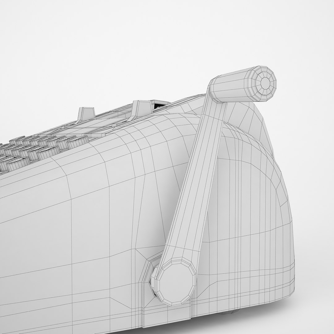 3D Retro Adding Machine Model - TurboSquid 1236832