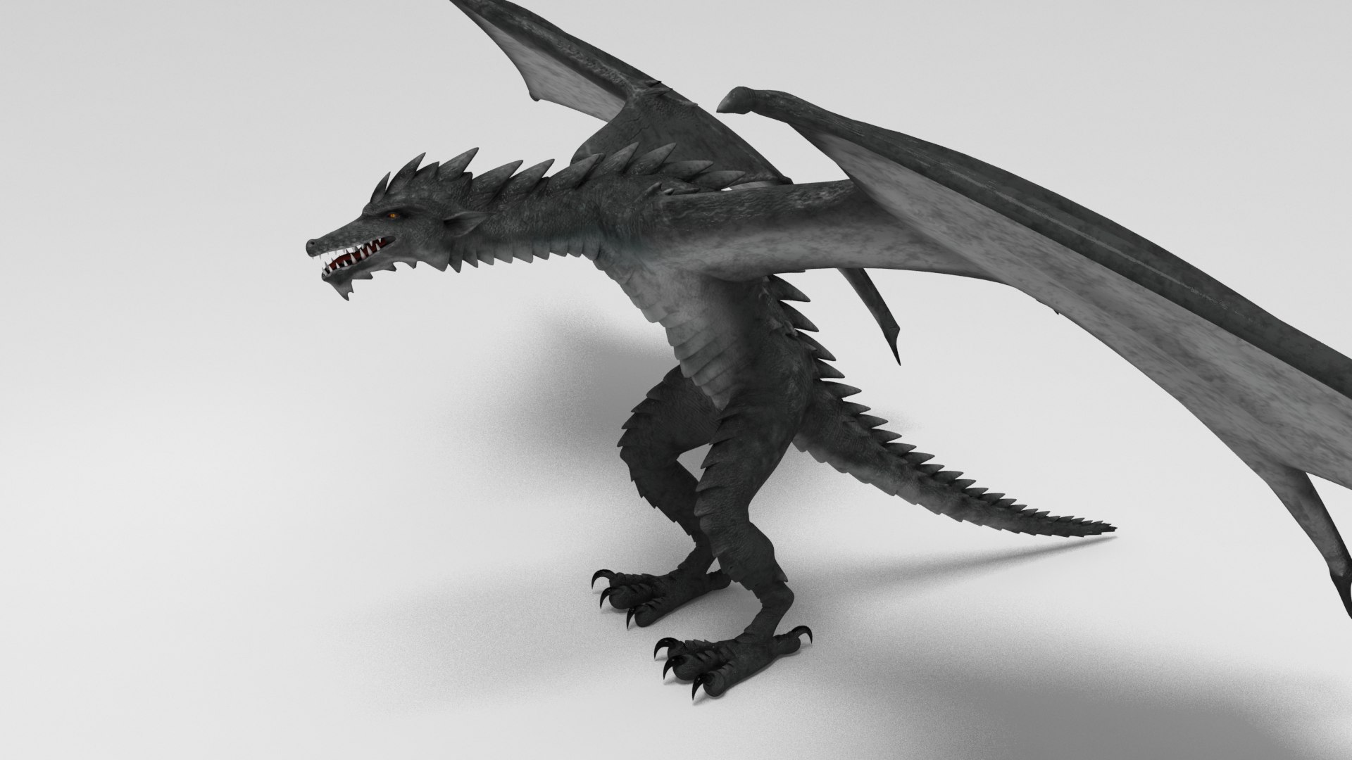 3D Model Dragon 01 - TurboSquid 2317508
