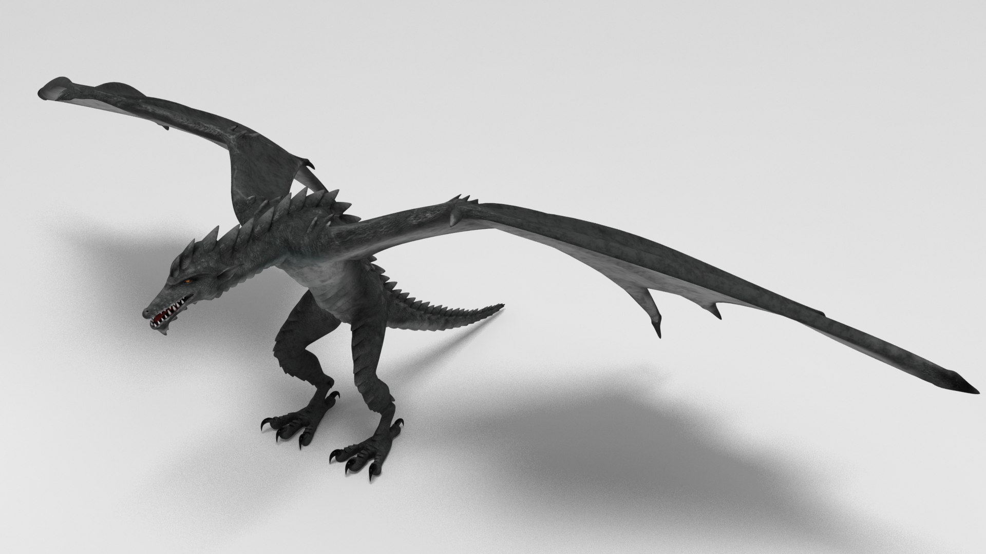 3D Model Dragon 01 - TurboSquid 2317508