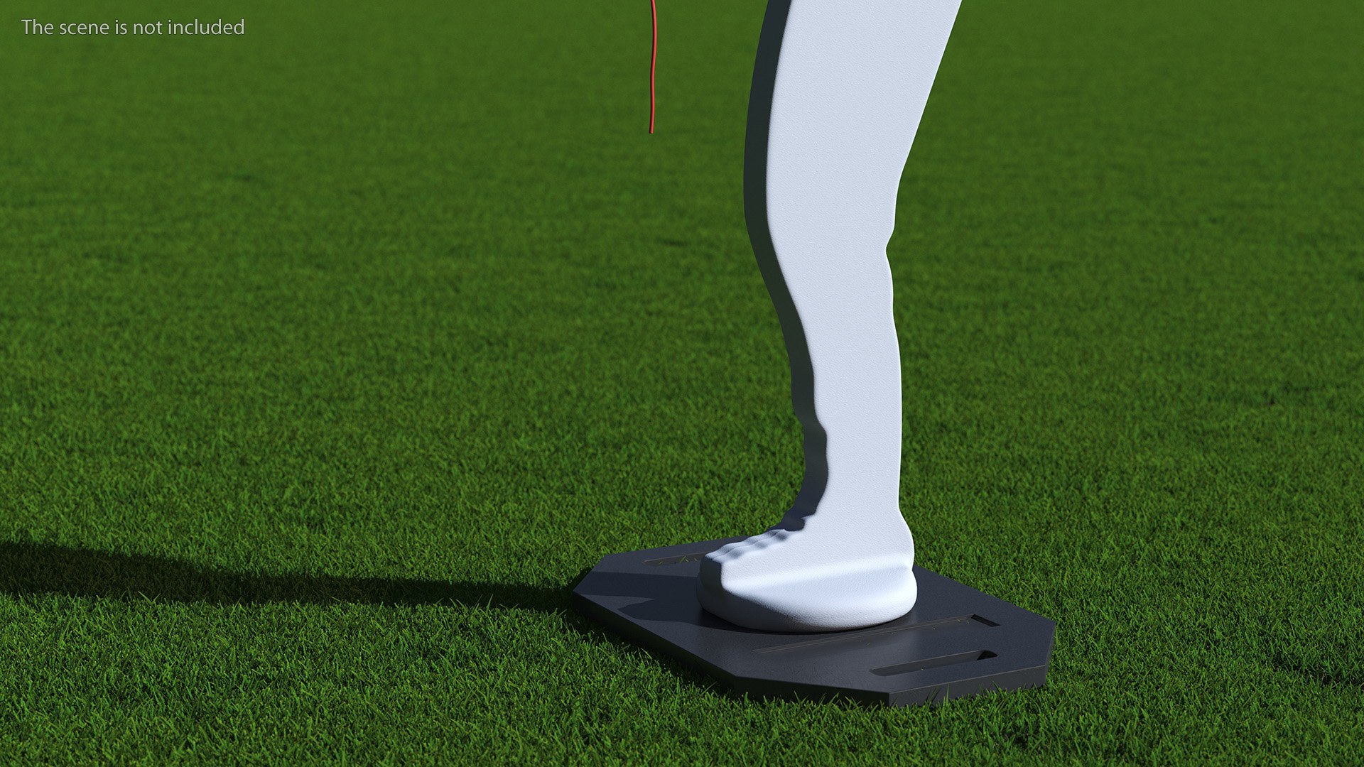 3D Baseball Pitching Dummy Red - TurboSquid 2244944