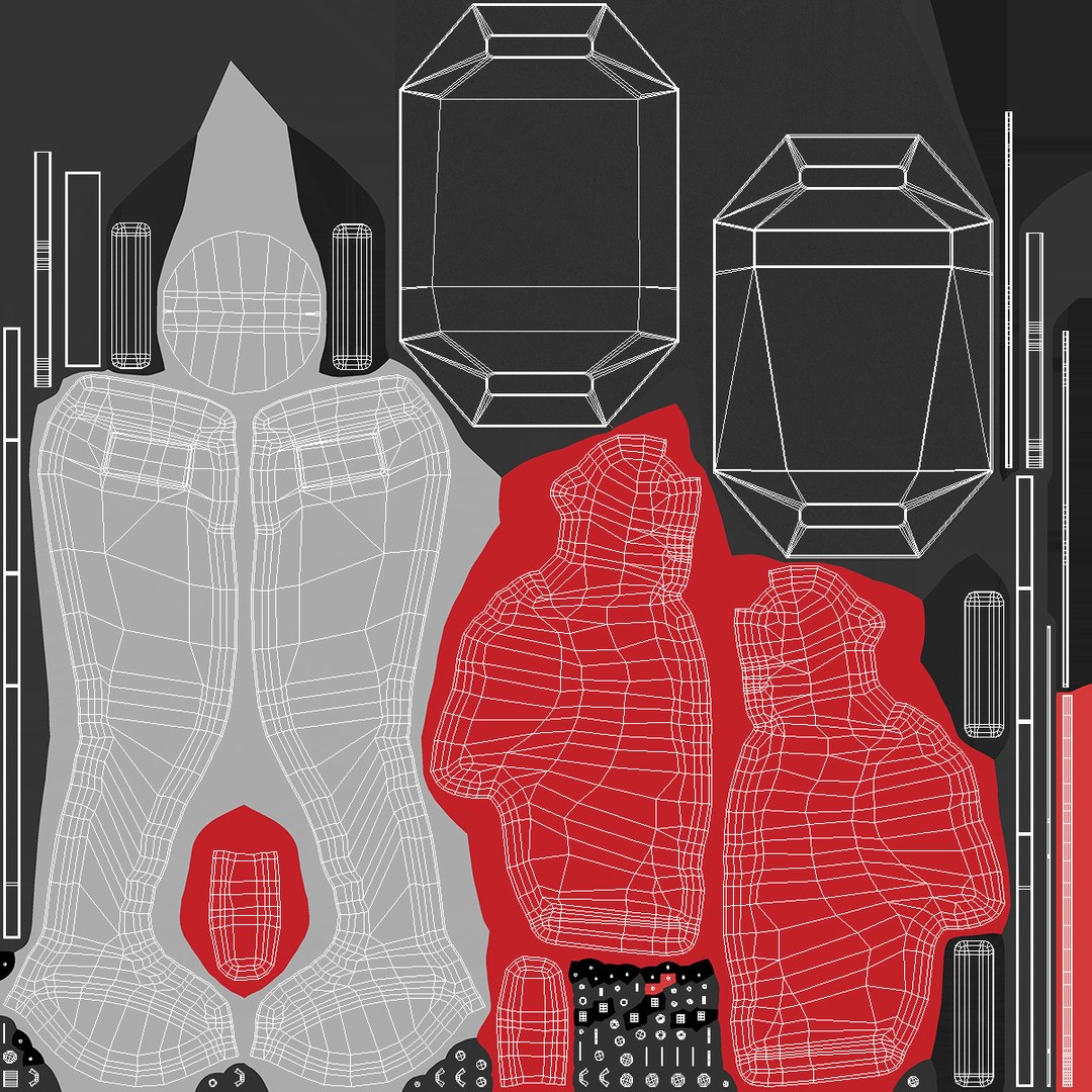 3D Baseball Pitching Dummy Red - TurboSquid 2244944