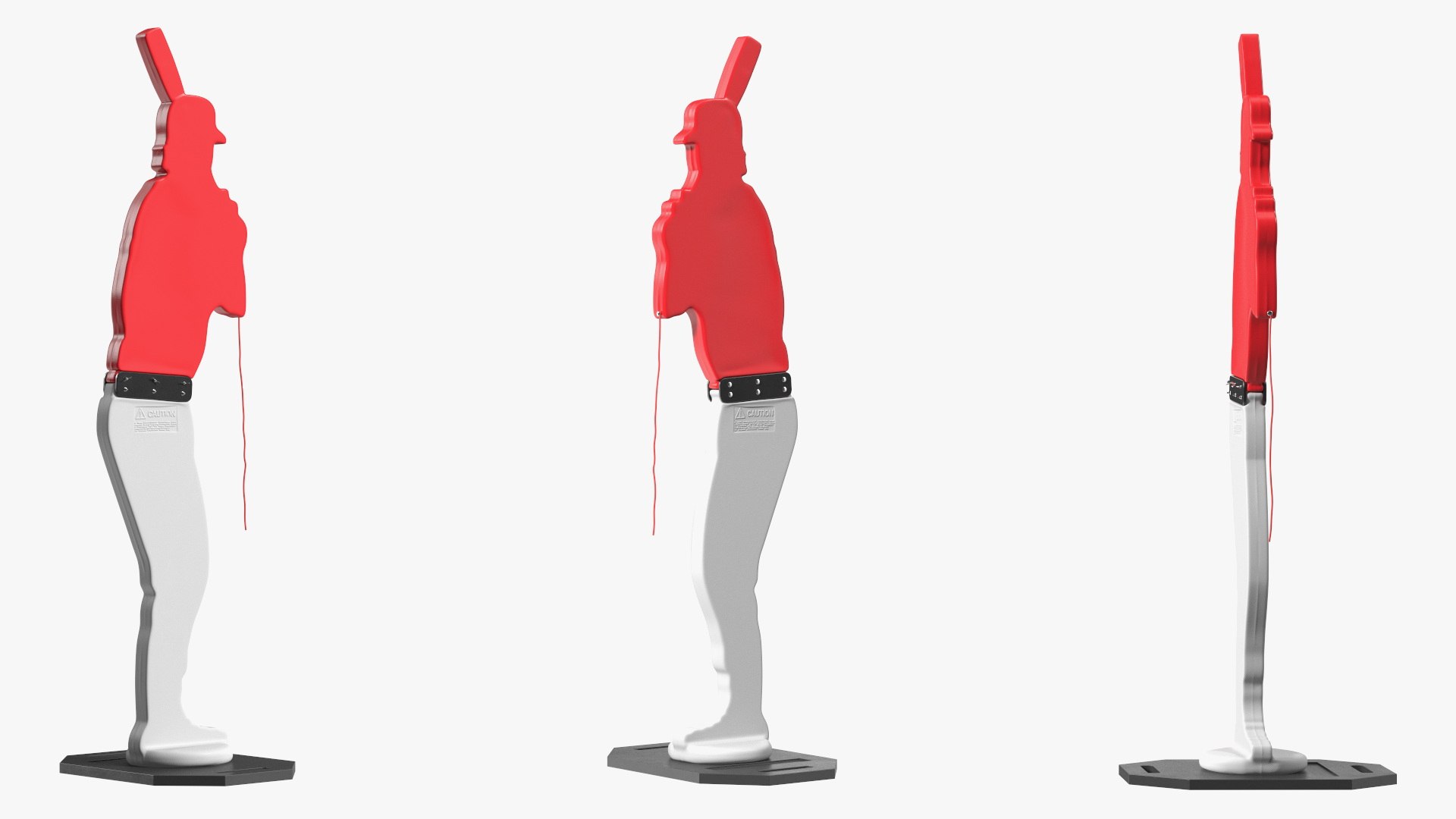 3D Baseball Pitching Dummy Red - TurboSquid 2244944