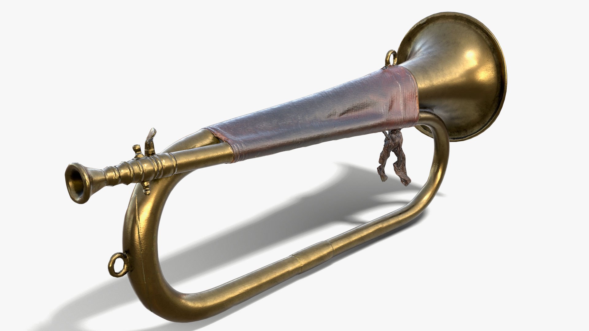 Cornet Military 3d Model