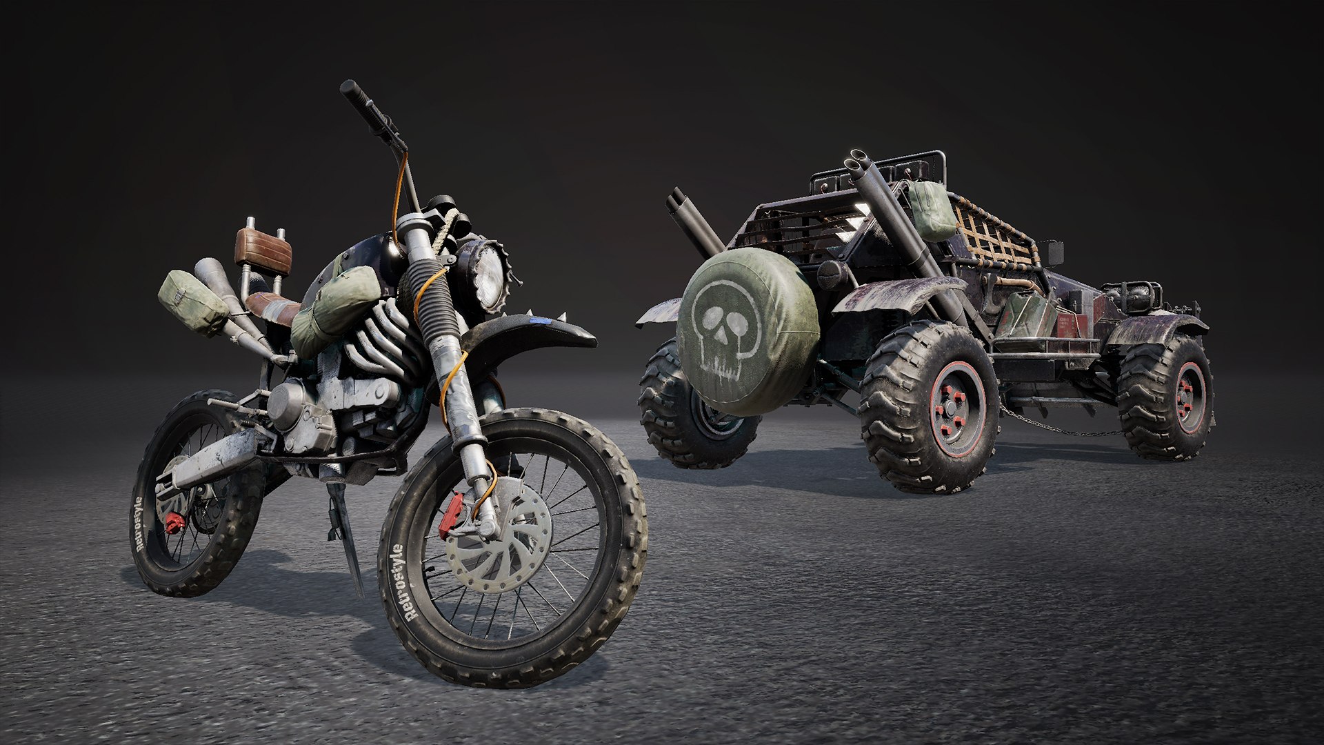 Last Guns - Apocalyptic Wheels 3D - TurboSquid 2061291