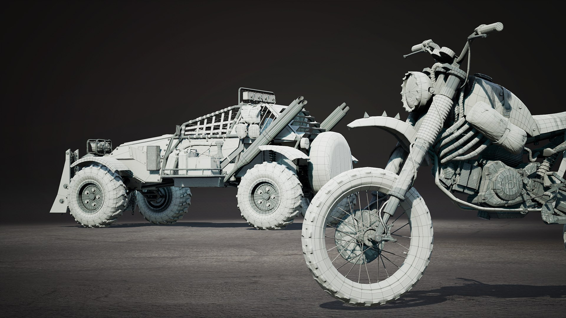 Last Guns - Apocalyptic Wheels 3D - TurboSquid 2061291