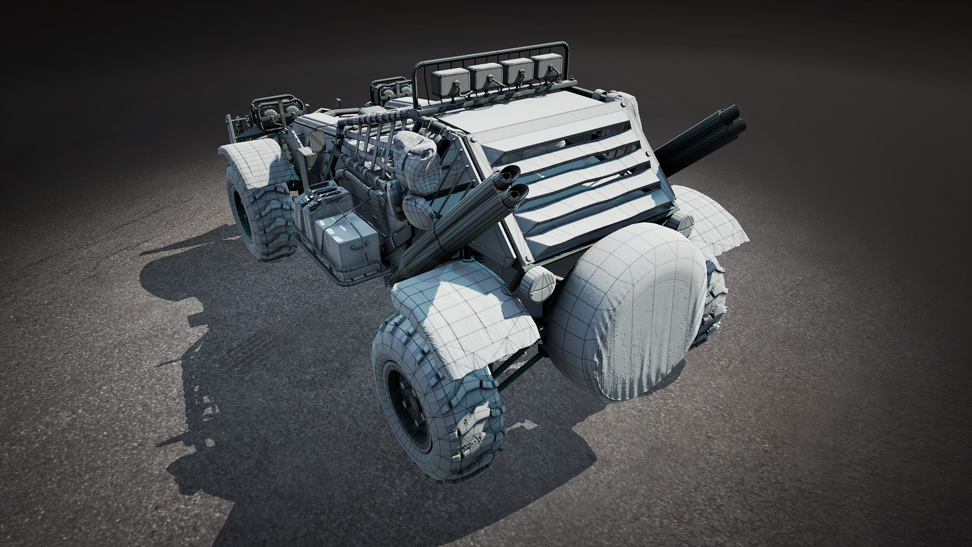 Last Guns - Apocalyptic Wheels 3D - TurboSquid 2061291