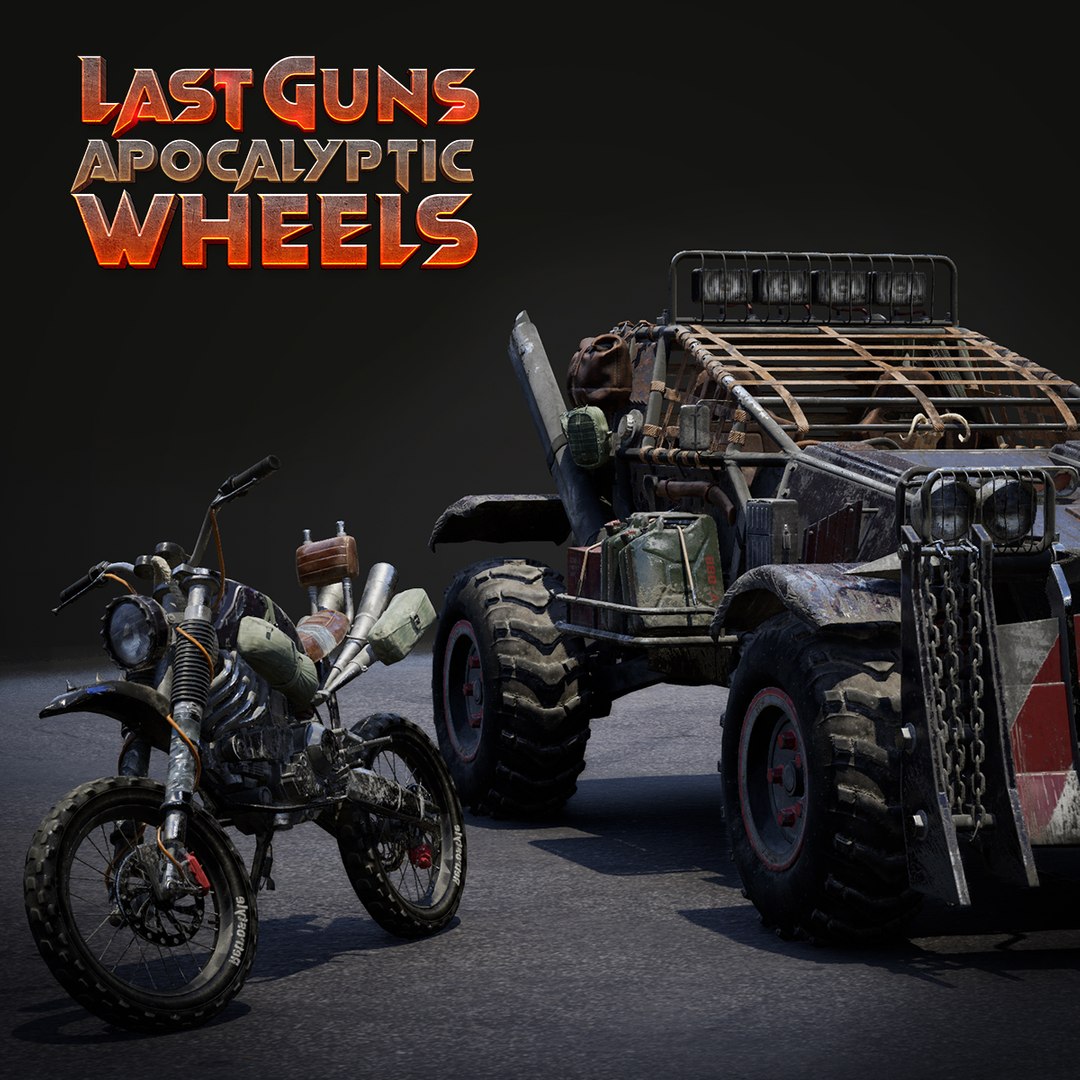 Last Guns - Apocalyptic Wheels 3D - TurboSquid 2061291