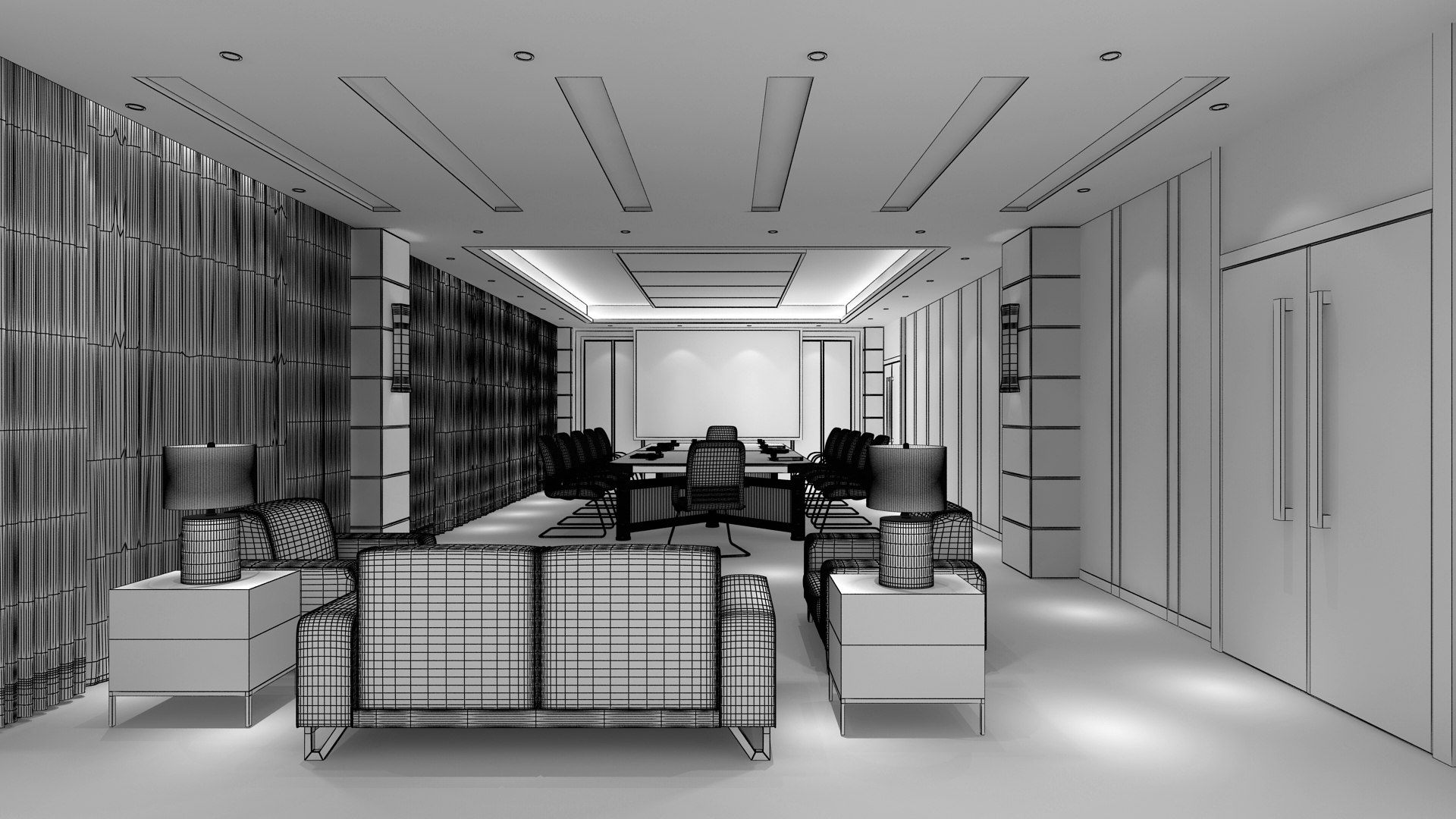 3D Conference Room 11 Model - TurboSquid 2181004