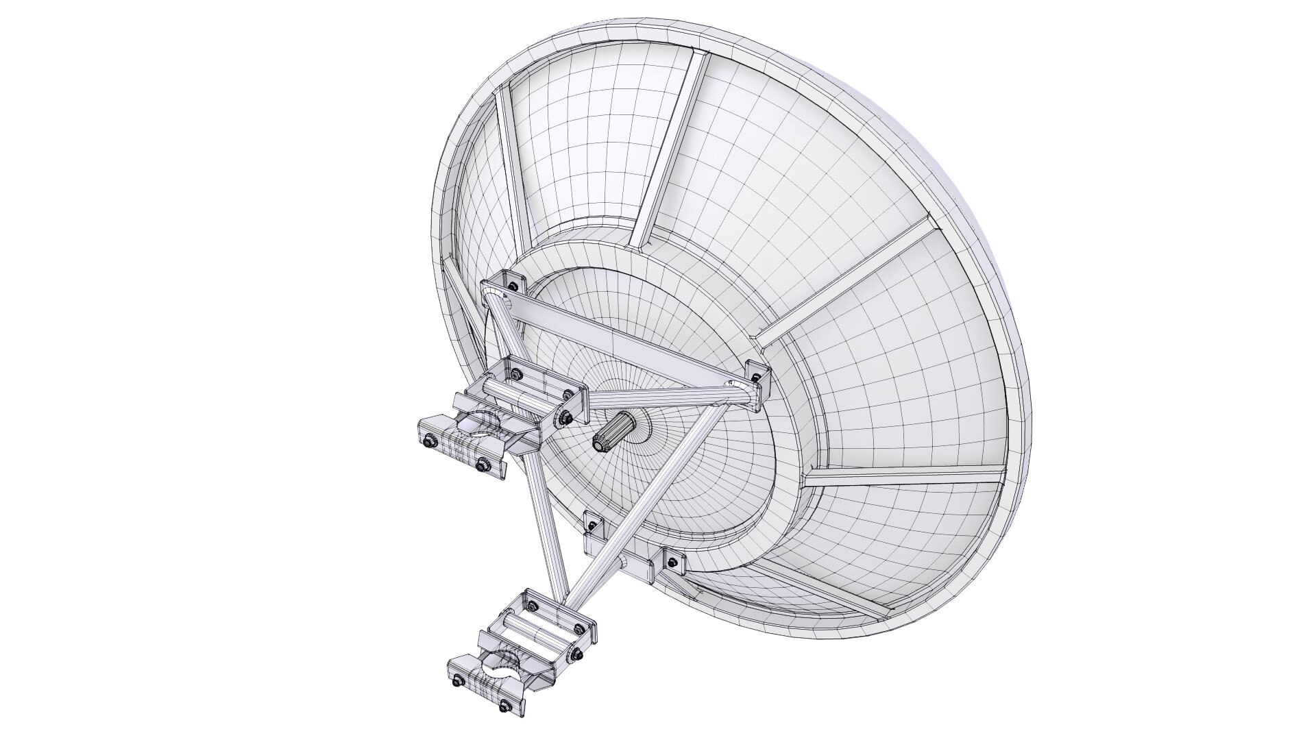 Microwave Antenna Dish 26 3D model - TurboSquid 1847923