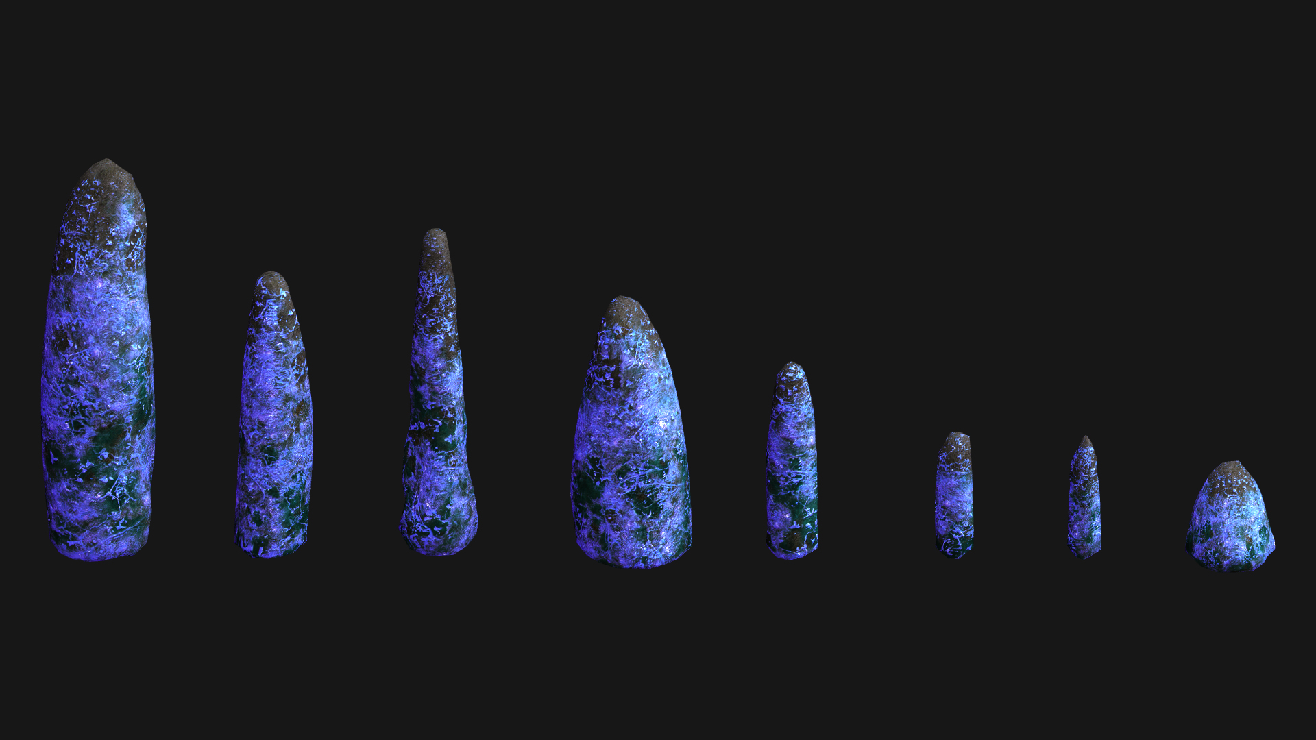 3D Magic Rocks Combo Model - TurboSquid 1990977