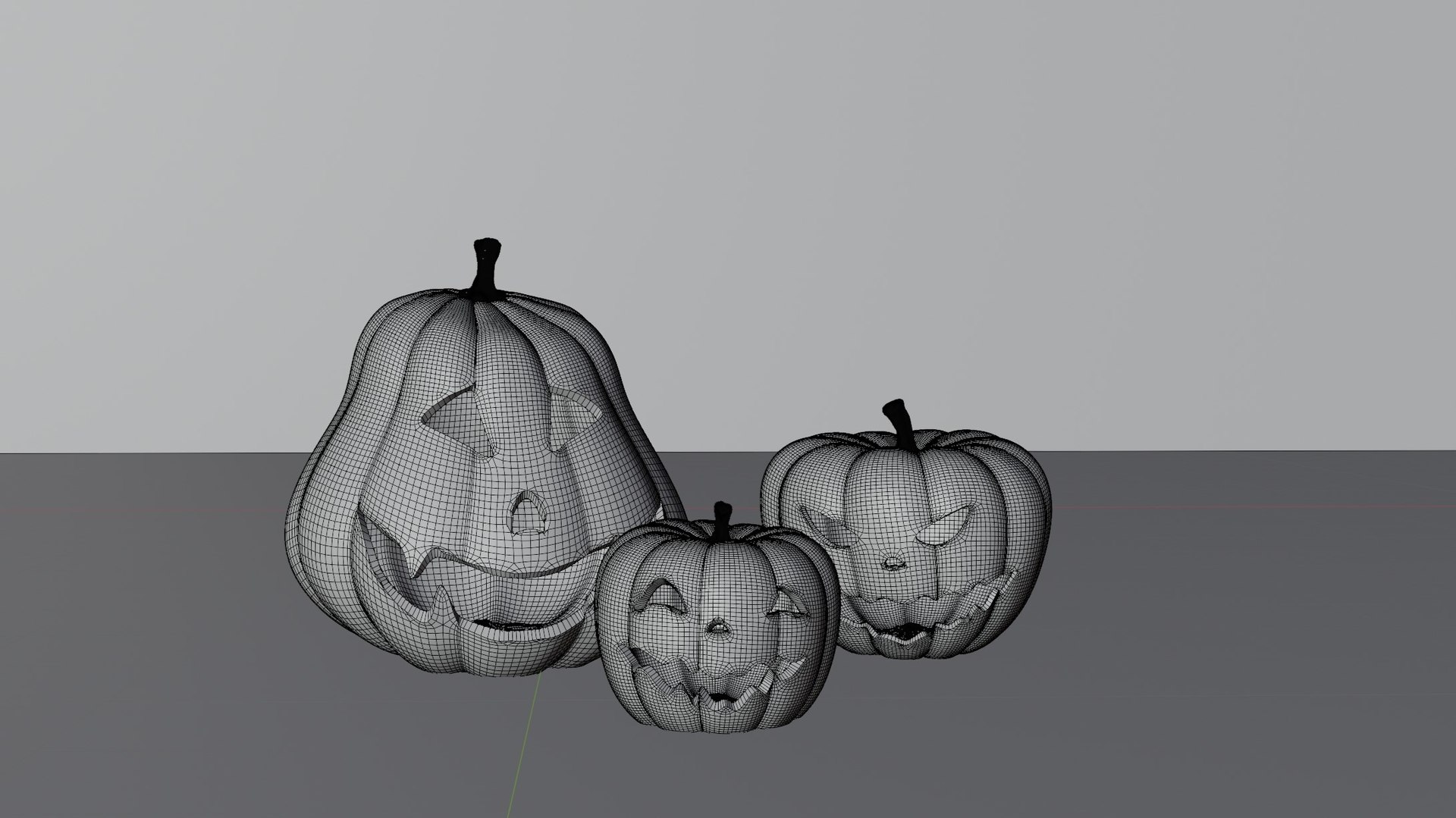 3D Halloween Pumpkins - TurboSquid 2127562