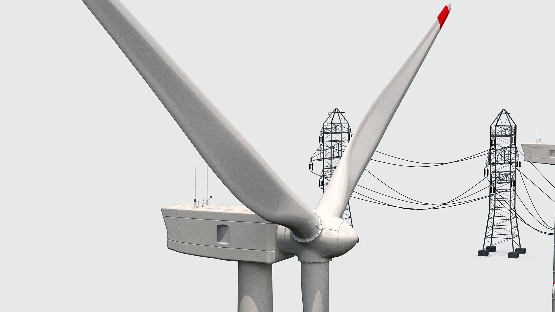 Offshore Wind Farm Scheme Model - TurboSquid 1977858