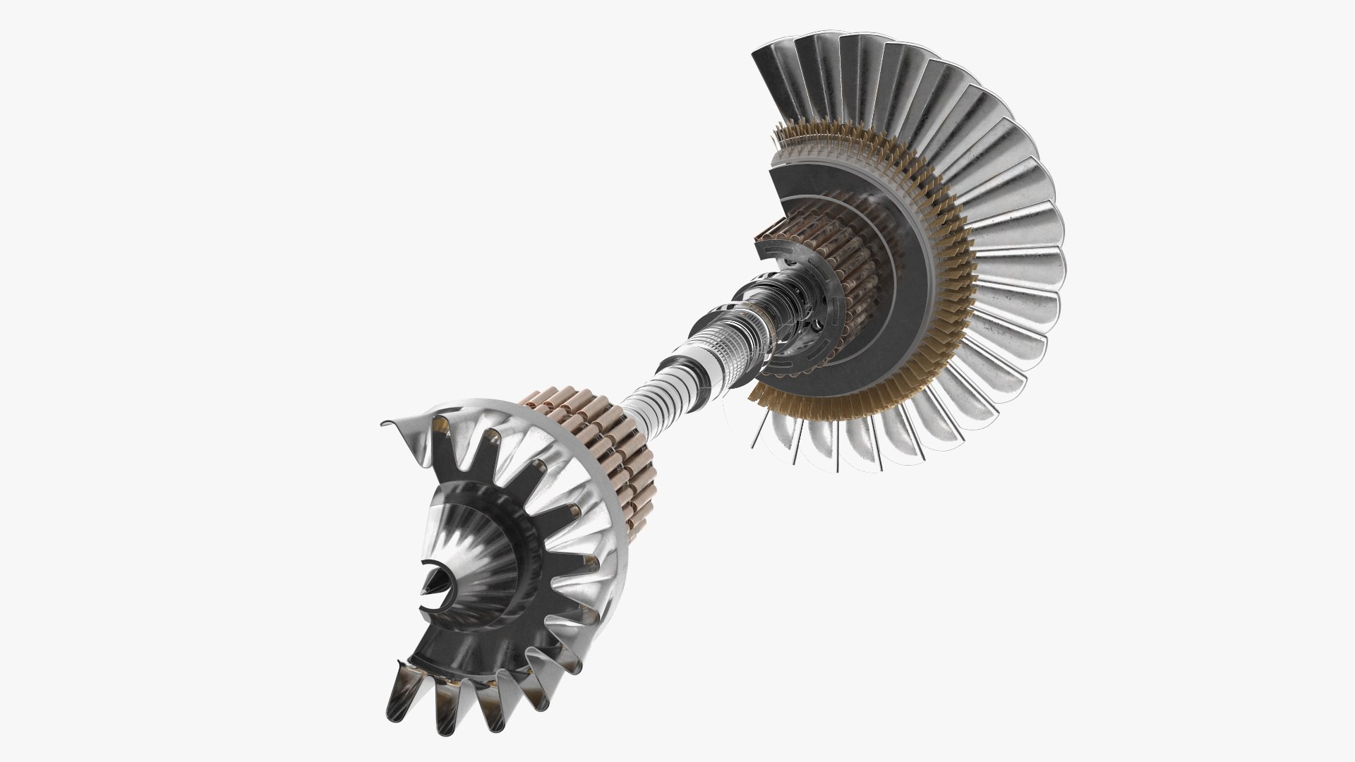 jet engine turbine section