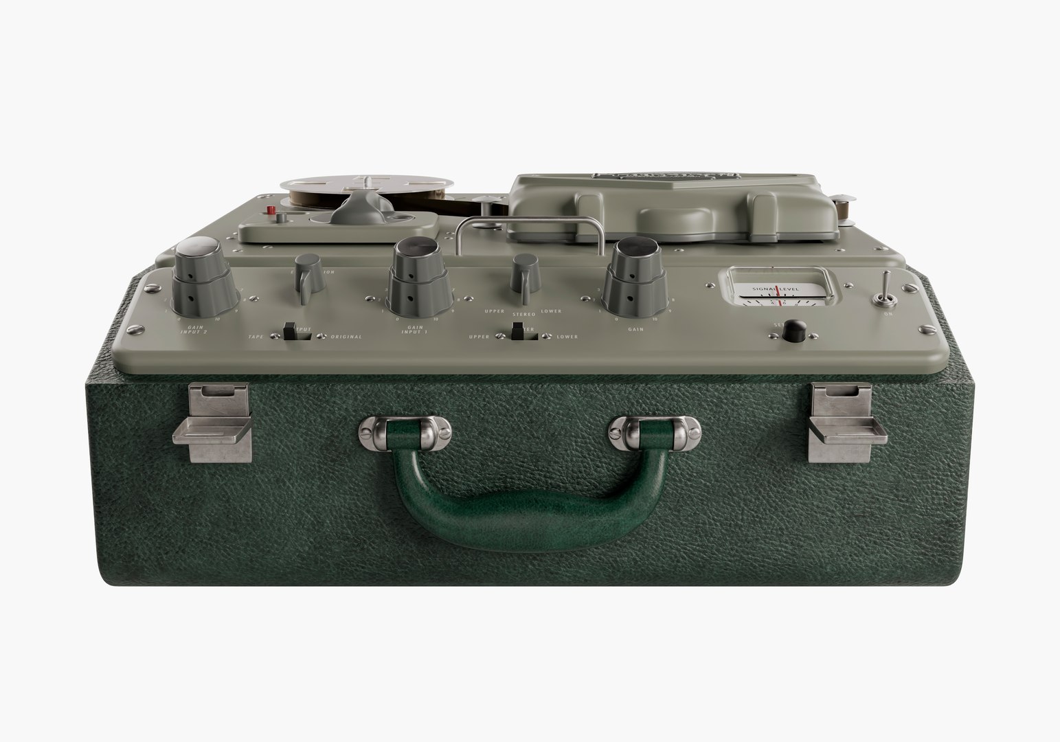 Vintage Ferrograph Reel-to-Reel Recorder 3D Model - TurboSquid 2008630