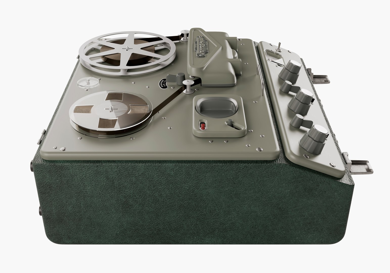 Vintage Ferrograph Reel-to-Reel Recorder 3D Model - TurboSquid 2008630