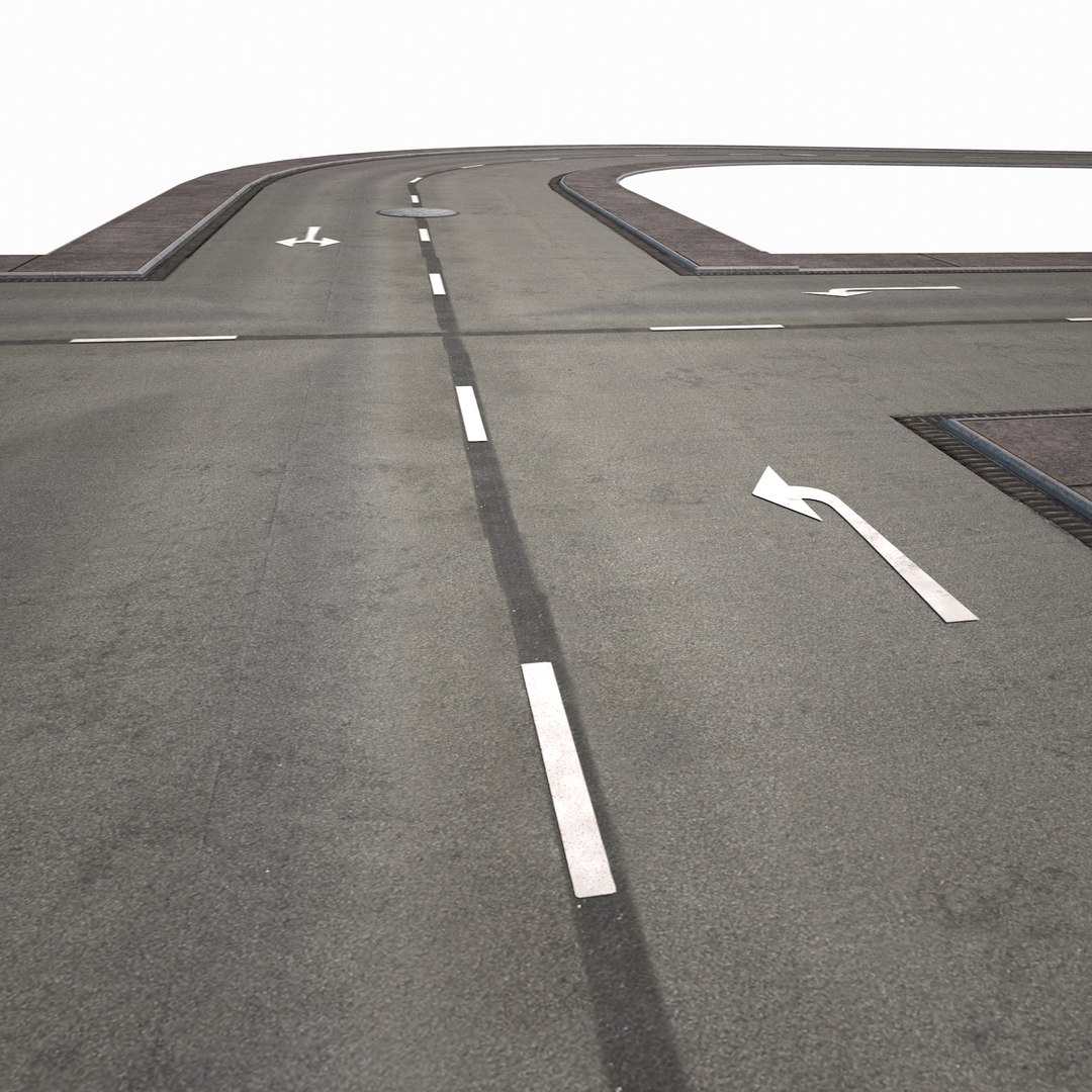 3D Road Pack - TurboSquid 1239660