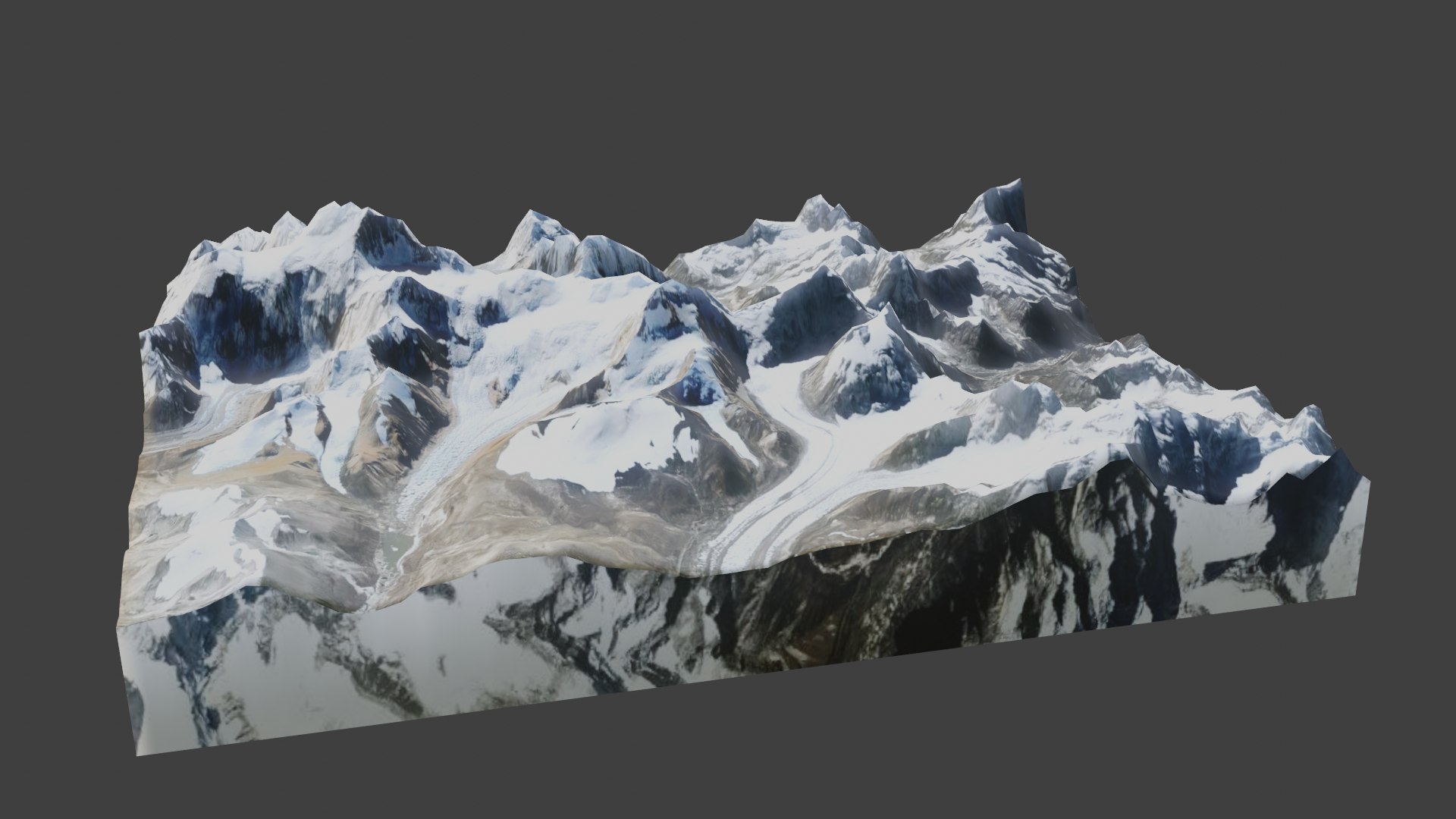 3D Model Porong Ri Mountain - TurboSquid 1826048